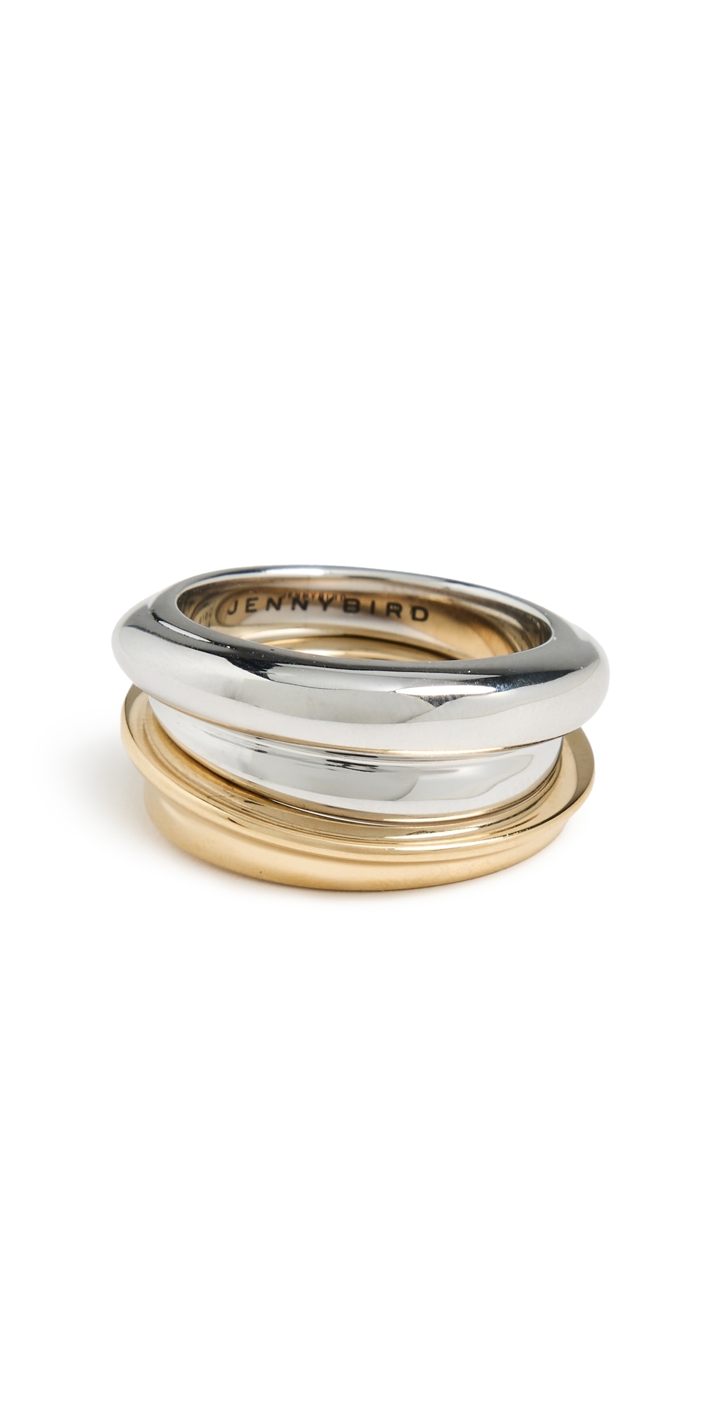 Jenny Bird Lennon Ring Set - Two Tone | Editorialist